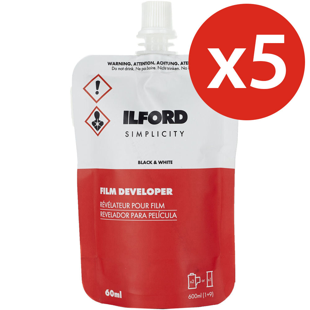 Ilford Simplicity Film Developer - 5 Pack