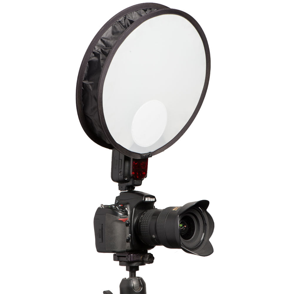 PhotoRepublik Speedlight Softbox Disc with White Balance Panel