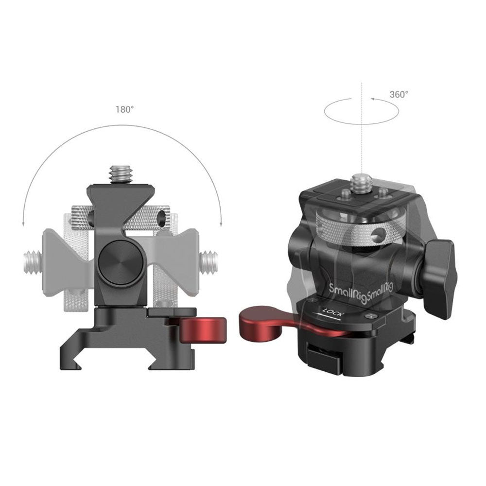 SmallRig Swivel and Tilt Adjustable Monitor Mount with NATO Clamp Moun